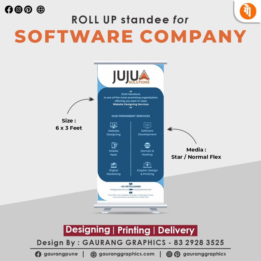 Standee | Gaurang Graphics - Designing | Printing | Gifting